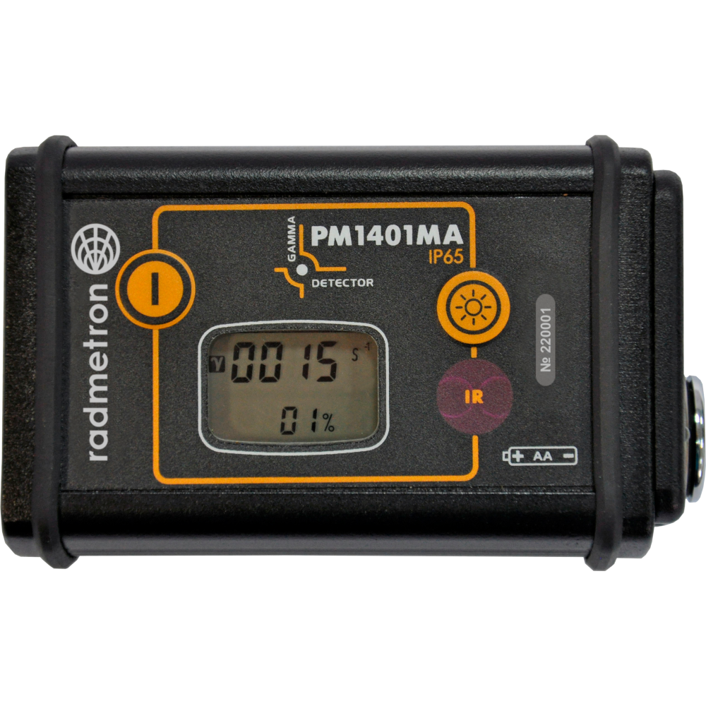 Gamma Personal Radiation Detector PM1401MA - Radmetron